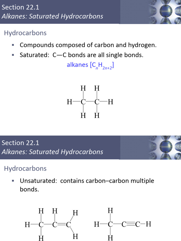 Alkanes | PDF | Alkane | Hydrocarbons