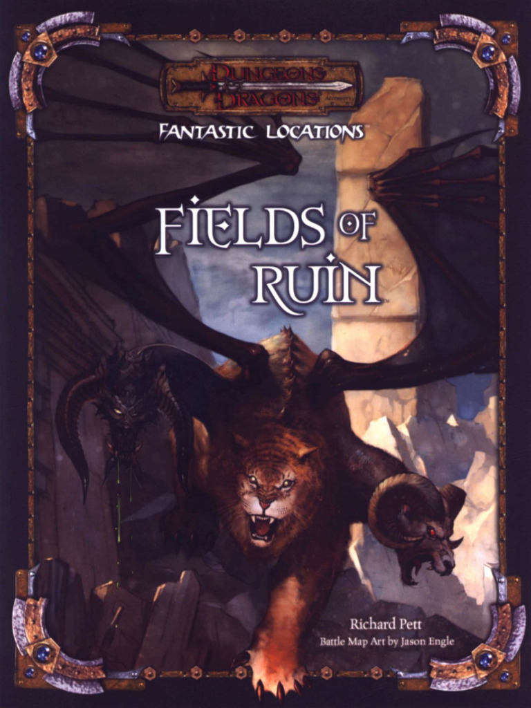 Fantastic Locations - Fields of Ruin | PDF