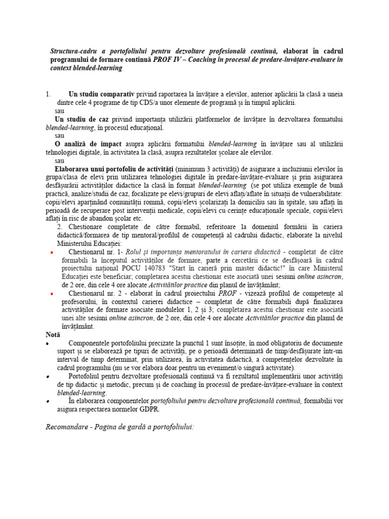 Portofoliu Final | PDF
