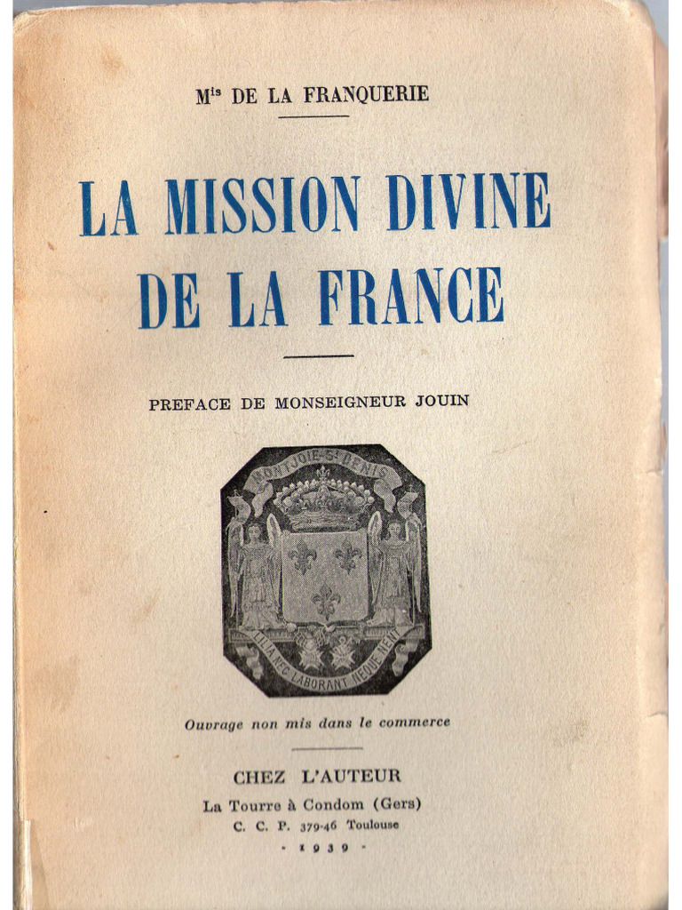 La Mission Divine de La France | PDF