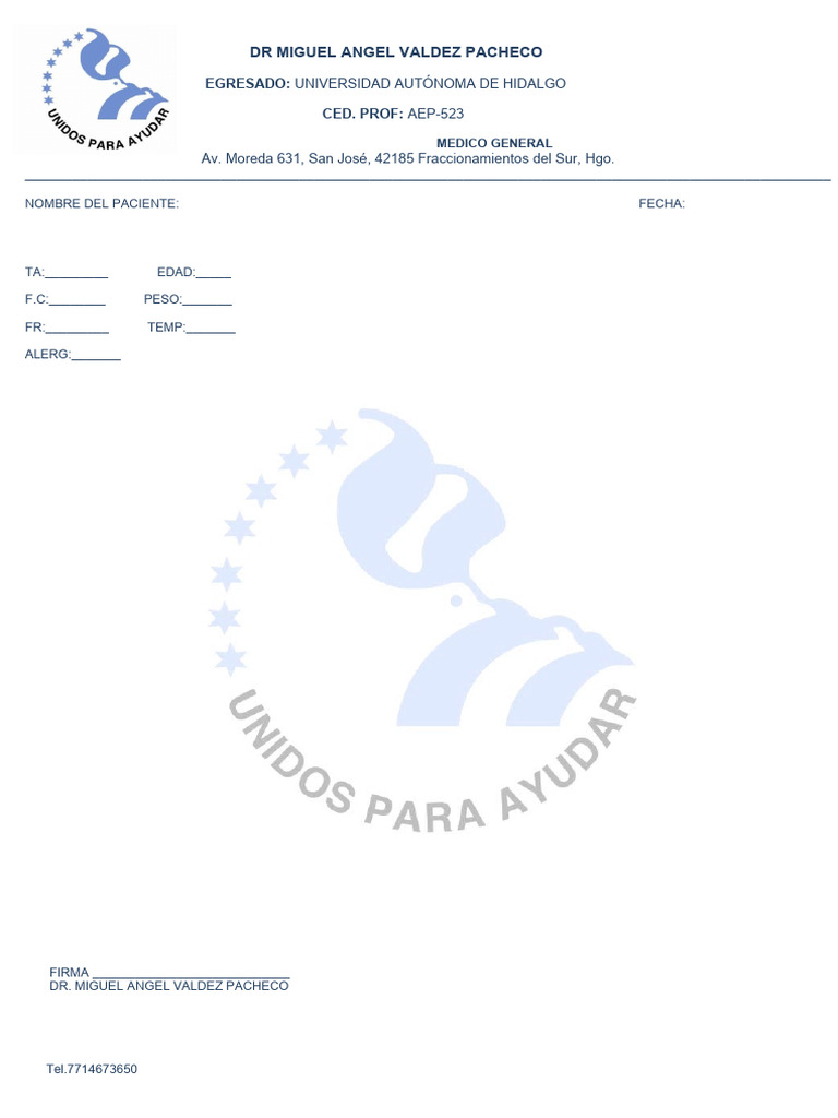 Formato Receta Electronica Simi | PDF | Relaciones personales, crianza ...