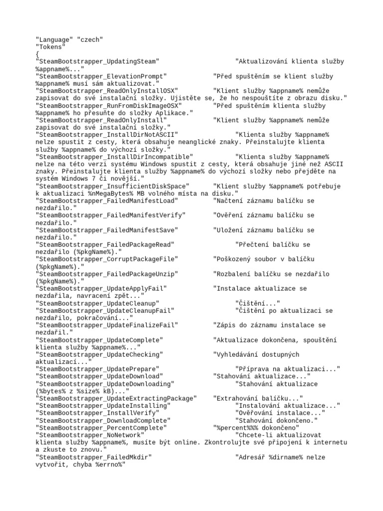 Steambootstrapper Czech | PDF
