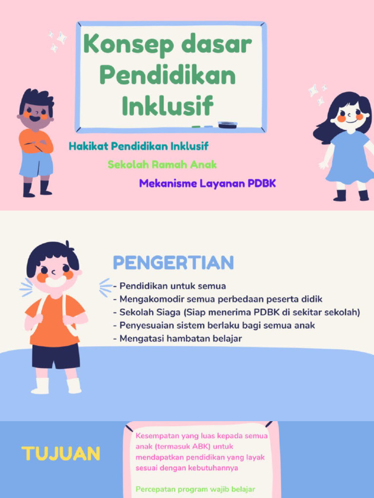 Konsep Dasar Pendidikan Inklusif | PDF
