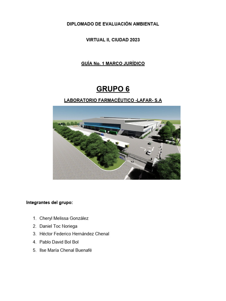Tarea Marco Juridico | PDF