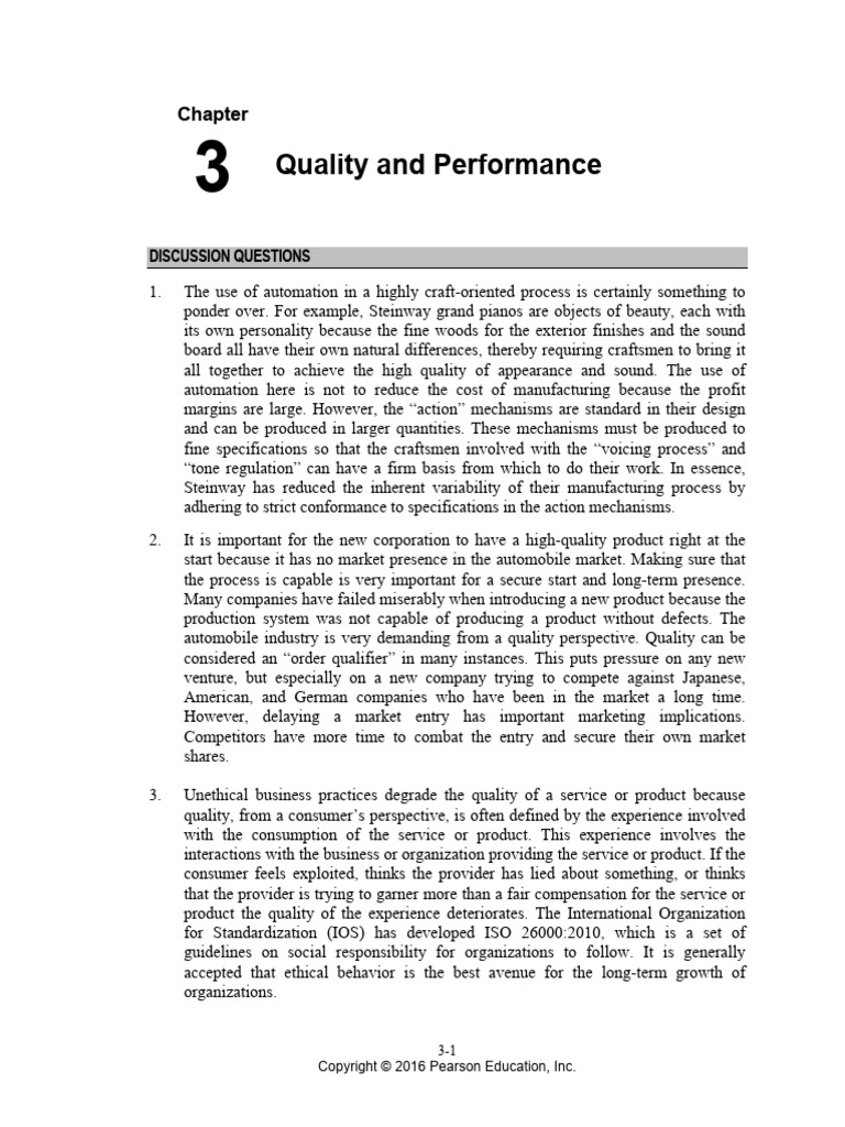 Krajewski11e SM Ch03 | PDF