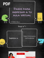 Guía Ingreso Al Aula Virtual | PDF