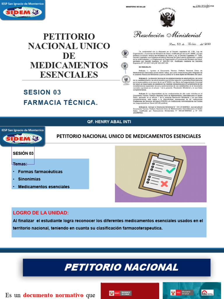 Sesion 3 Pnume Objetivos y Sinonimias | PDF