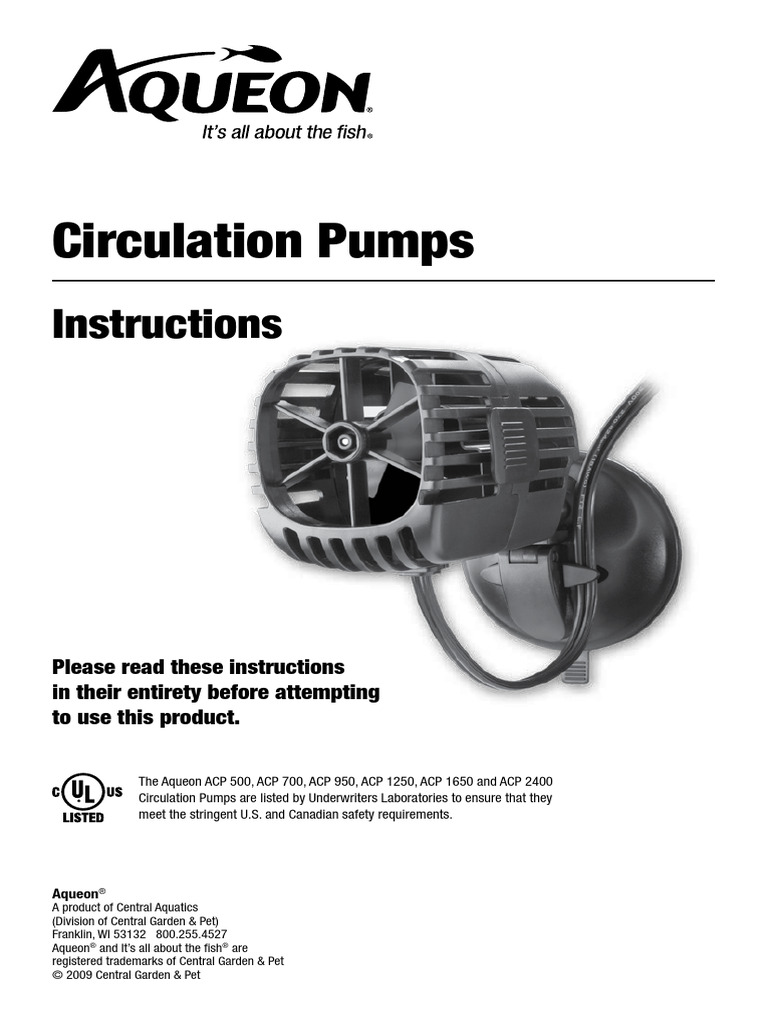 Circulation Pumps - ALL 5 SIZES PDF | PDF