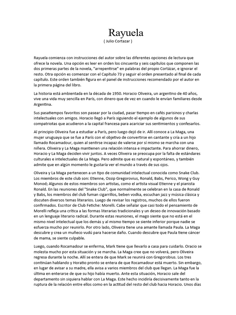 Rayuela | PDF | Poesía