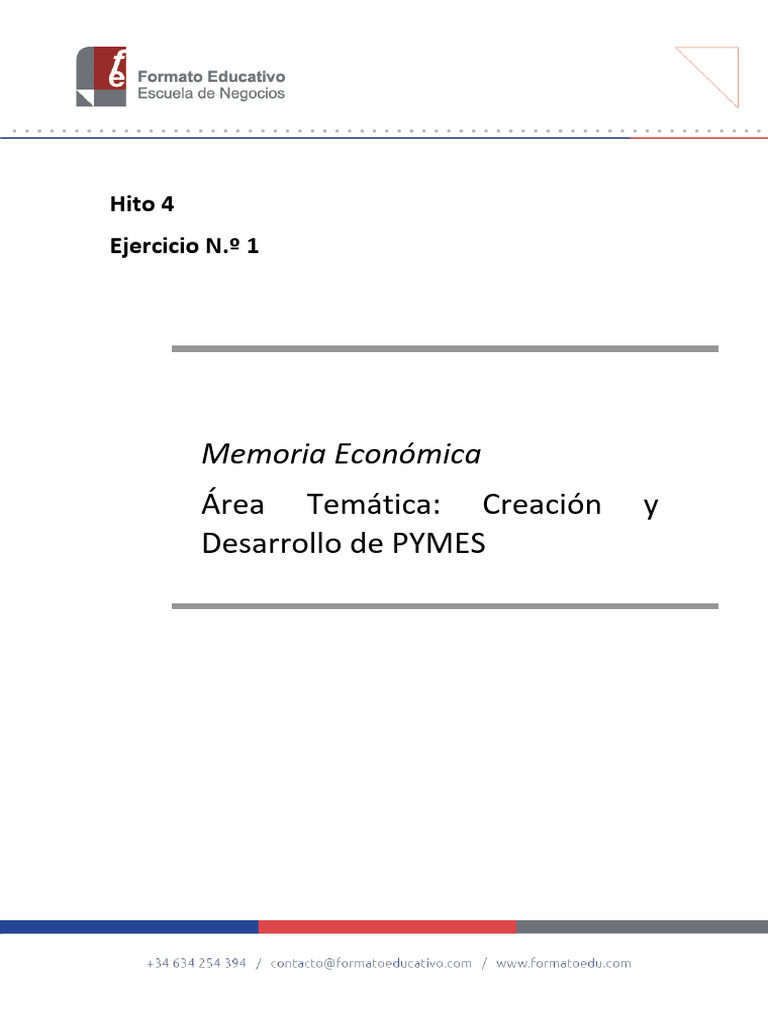 Memoria Económica | Descargar gratis PDF | Contabilidad | Estado financiero
