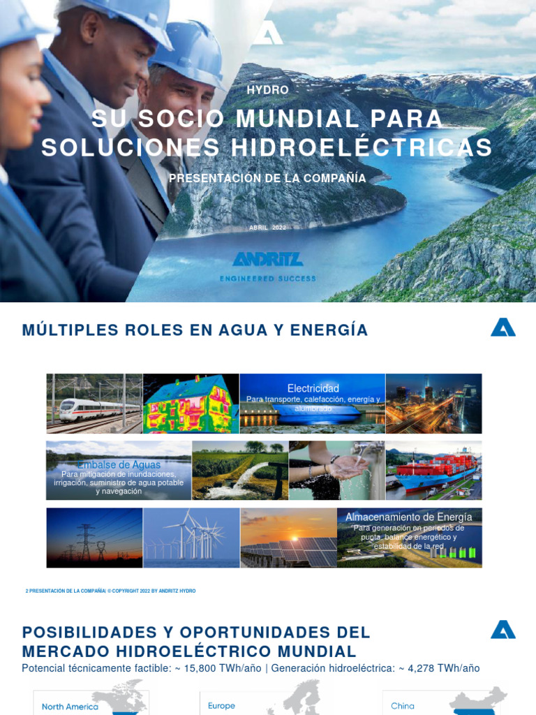 Andritz Hydro 2022 Es Data | PDF