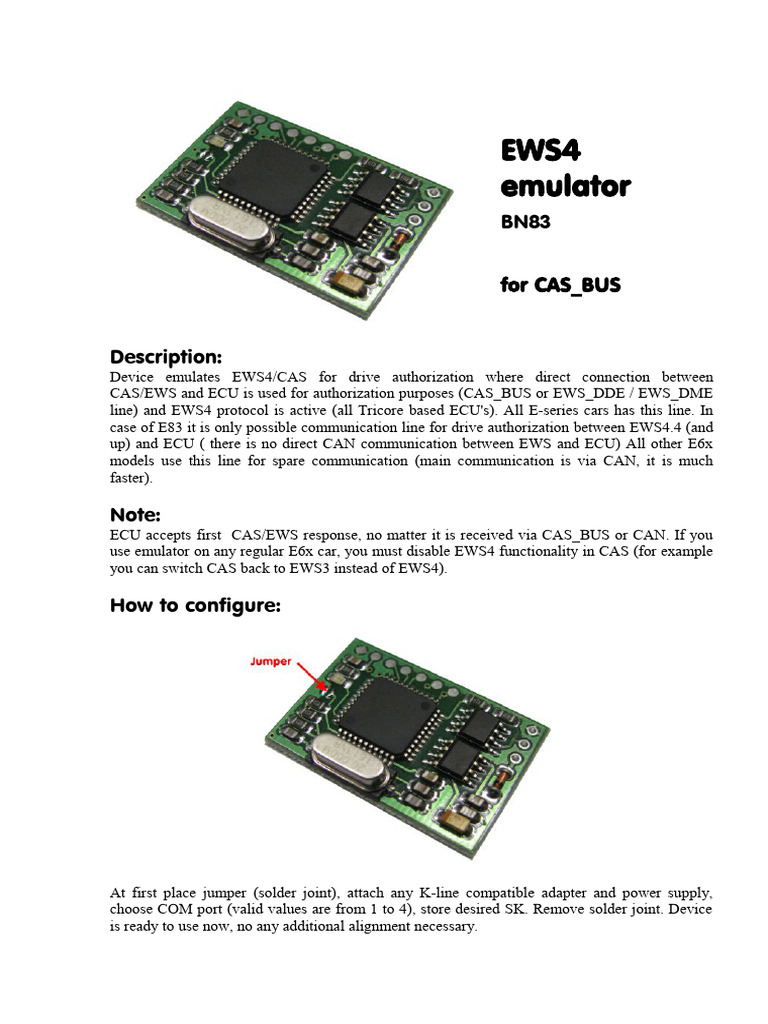 EWS4 BN83 en | PDF