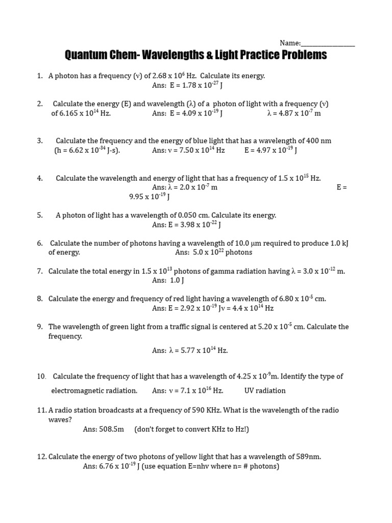 Energy Calc Key | PDF