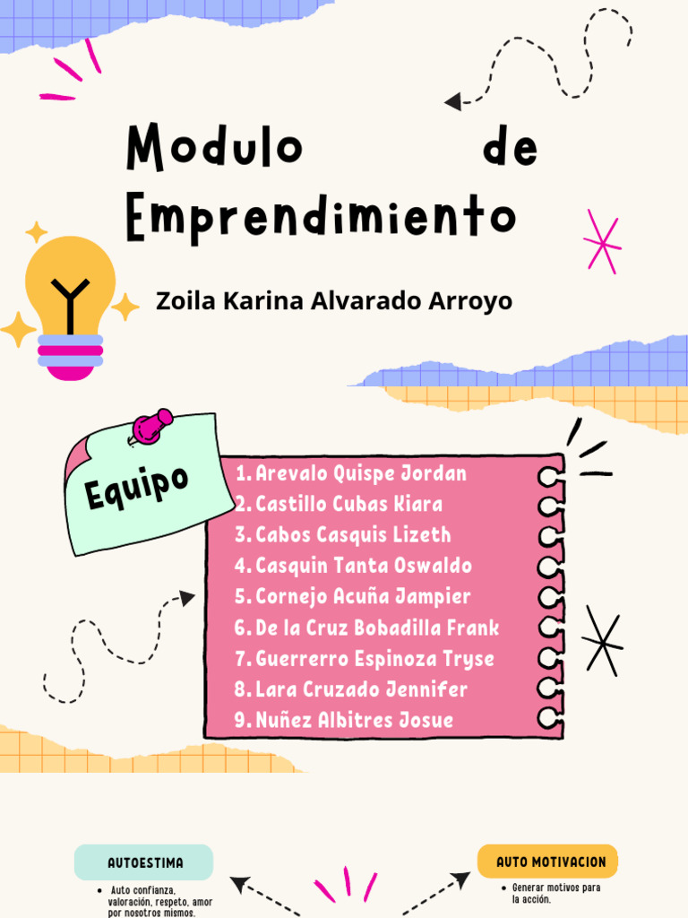 Modulo de Emprendimiento | PDF | Iniciativa empresarial | Cognición