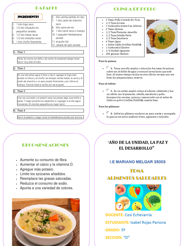 Alimentos Saludables | PDF