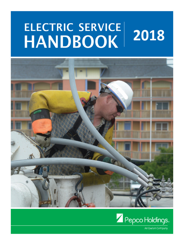 PEPCO - Electric Service Handbook 2018v2 | PDF | Electrical Wiring ...
