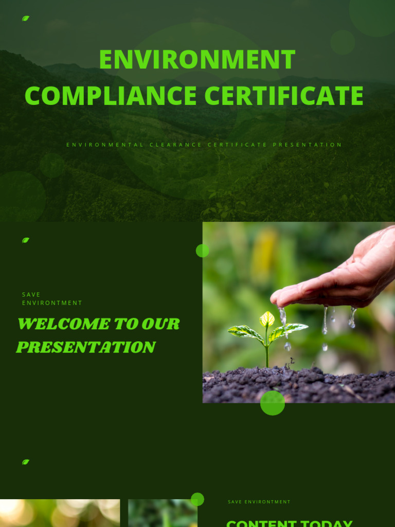 Environmental Compliance Guide | PDF