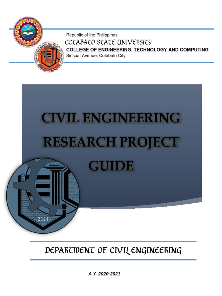 CIVIL-ENGINEERING-RESEARCH-PROJECT-GUIDE-BSCE | PDF