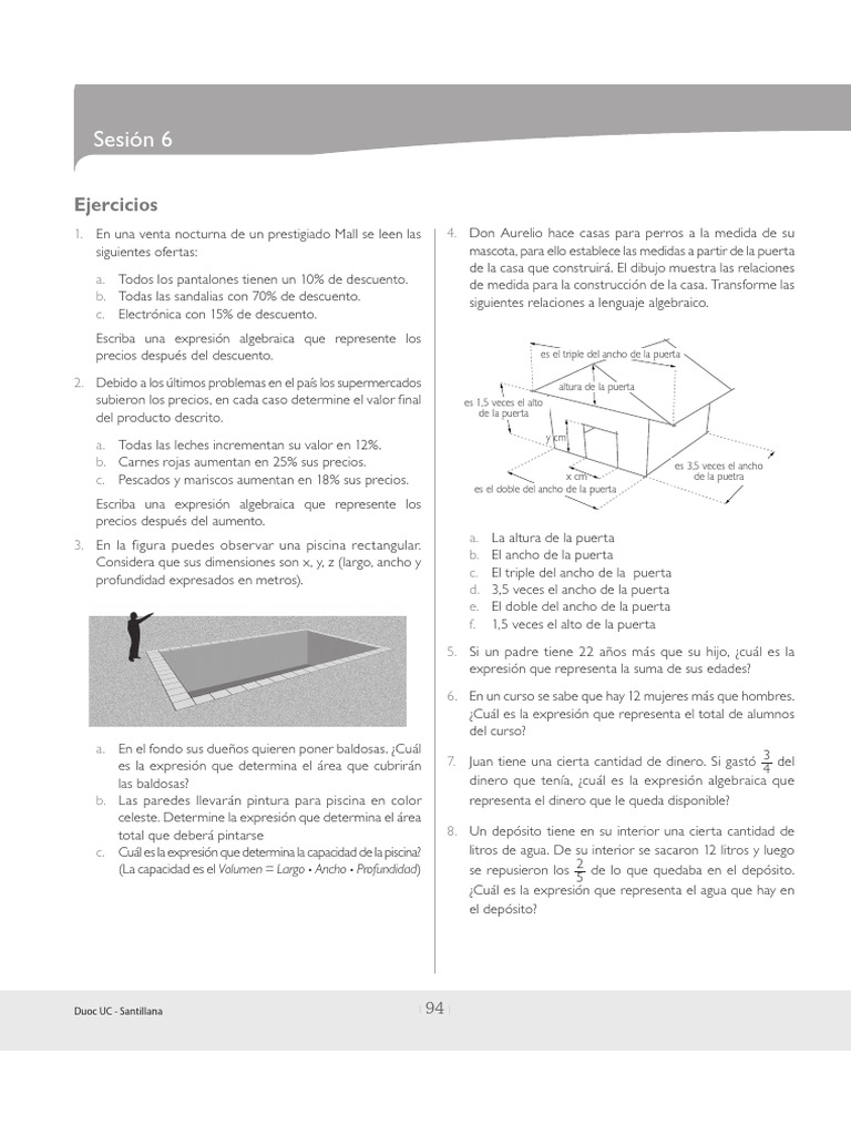 SESIOÌN 6 ex5 | PDF