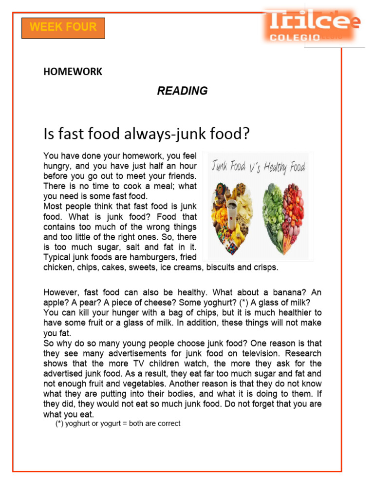 3RD Grade - Homework-Week 4 | PDF