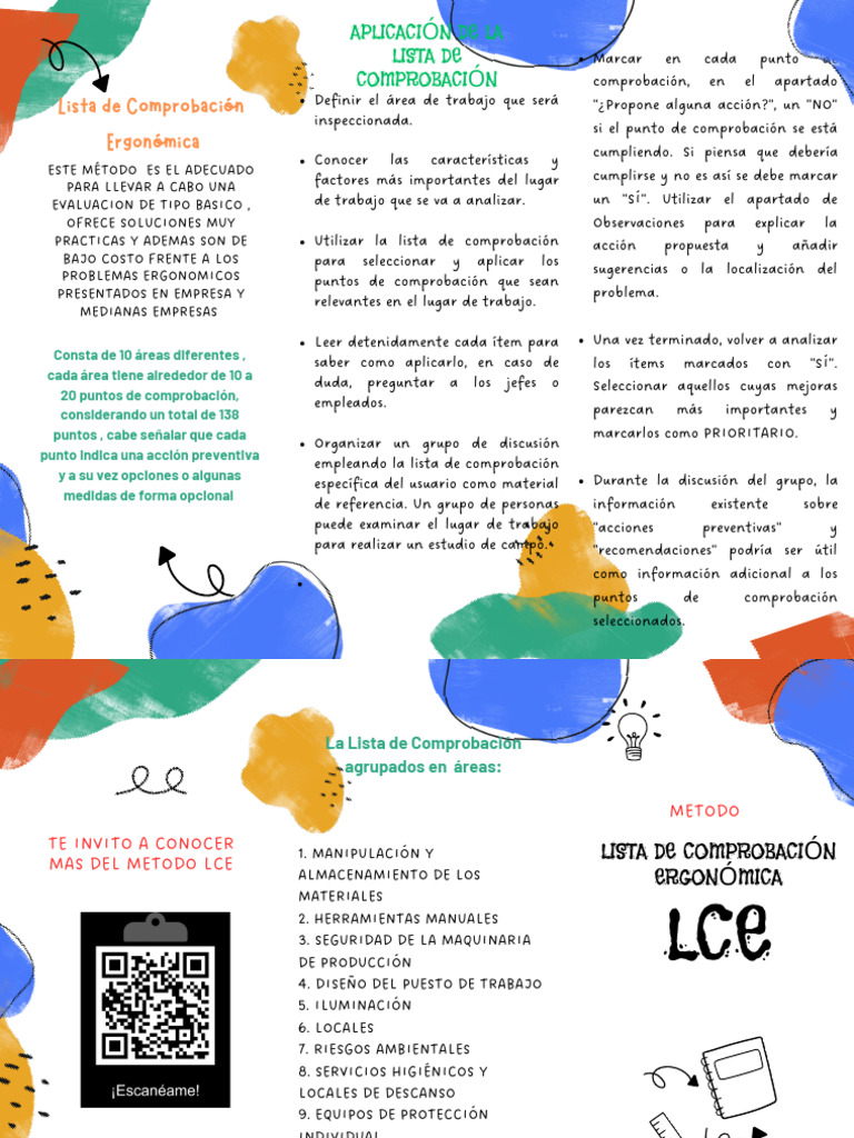 Método Lce Mafe | PDF | Factores humanos y ergonomía