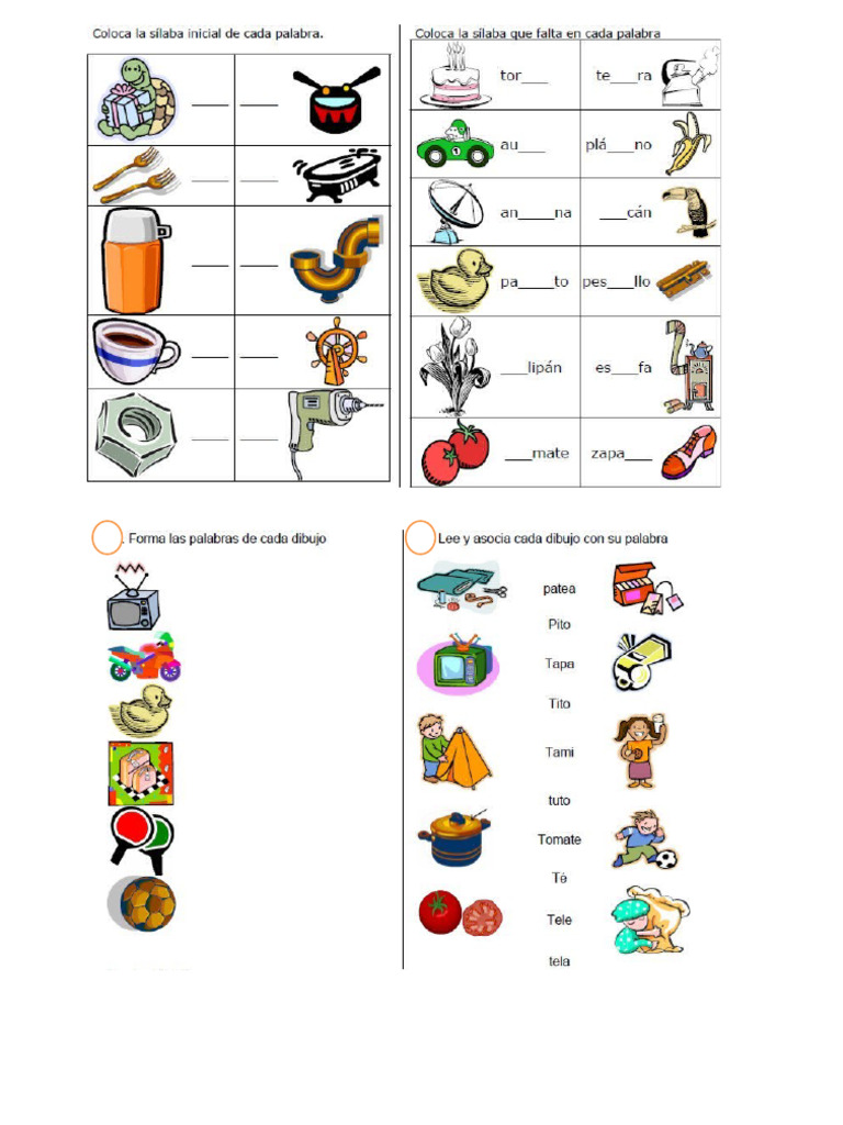 Guía Letra T 1 | PDF