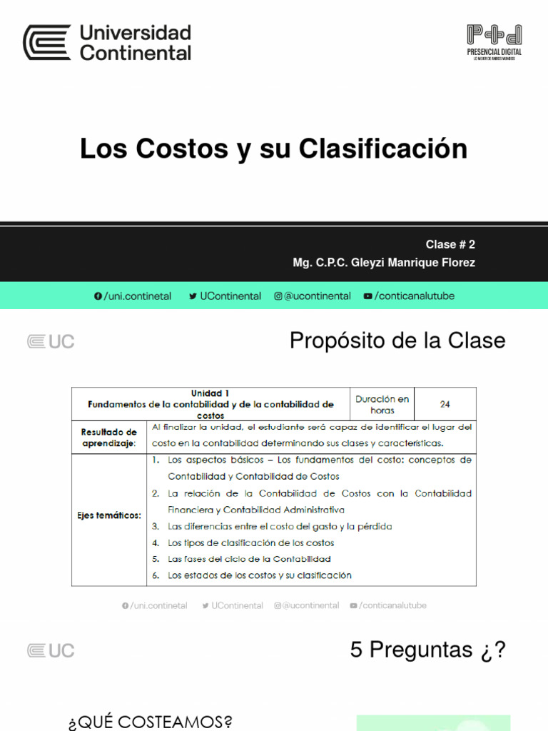 CLASIFICACIÓN DE COSTOS - AVANCE | PDF | Costo | Inventario