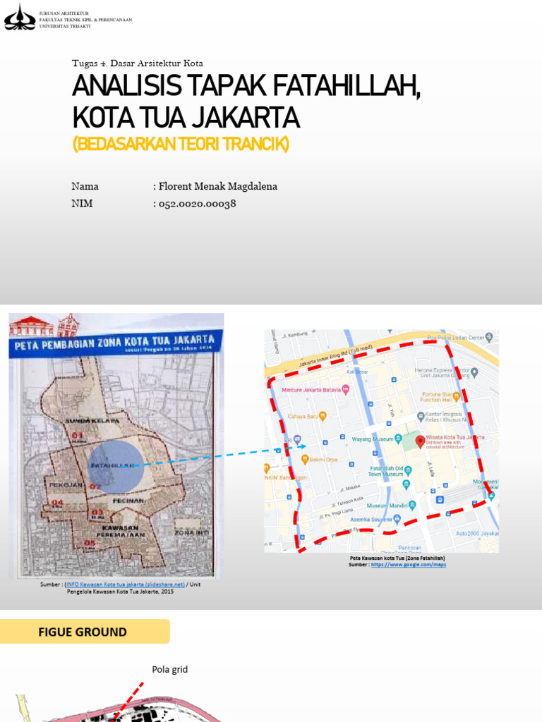 Analisis Tapak (Trancik) - Kawasan Kota Tua | PDF