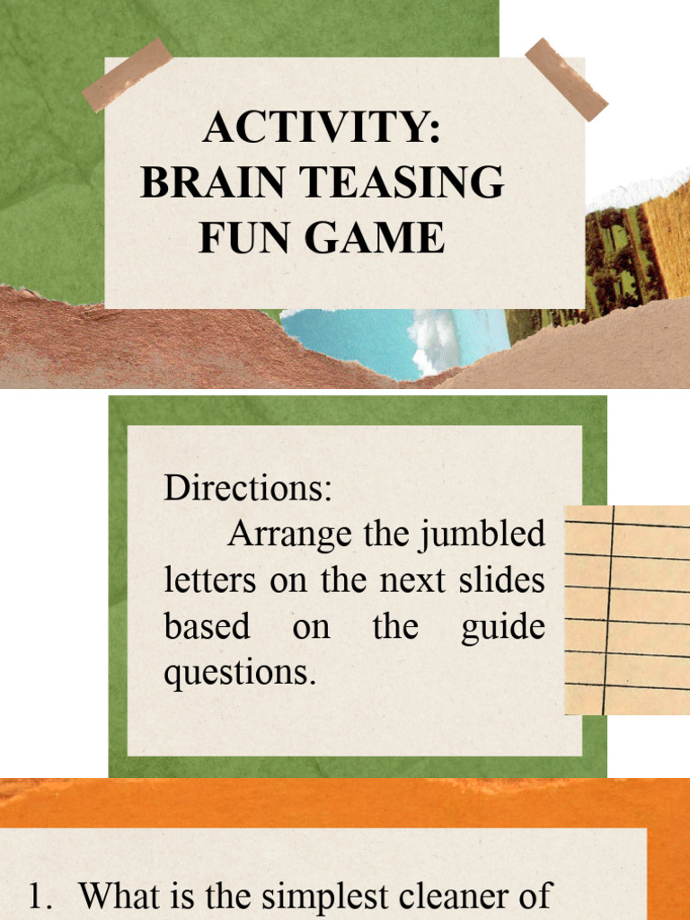 TLE Week 1 Day 1 | PDF