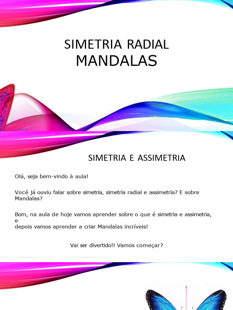 Simetria Radial - Mandalas | PDF | Simetria | Papel