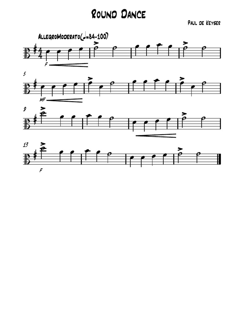 01 Round Dance | PDF