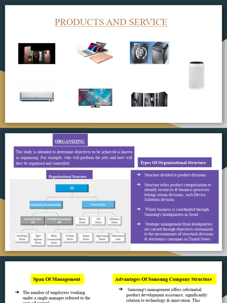 Samsung's Organizational Structure Analysis | PDF | Organizational ...
