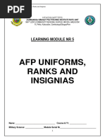 Afp Current Uniforms | PDF | Human Appearance | Military Personal Equipment
