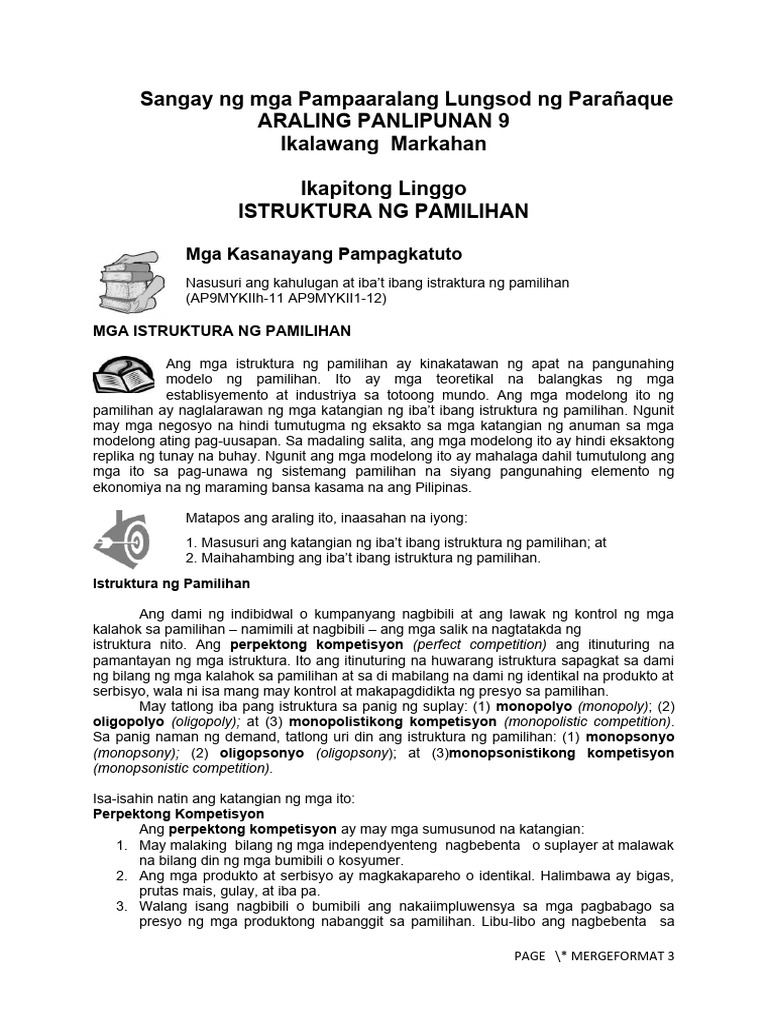 AP Grade9 Quarter2 Module Week7 | PDF