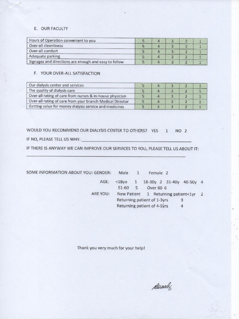 Survey Form 02 | PDF