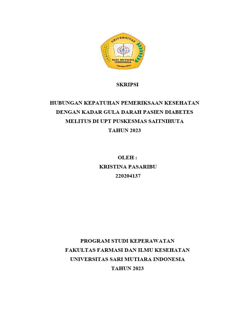 SKRIPSI Kristina - REVISI | PDF