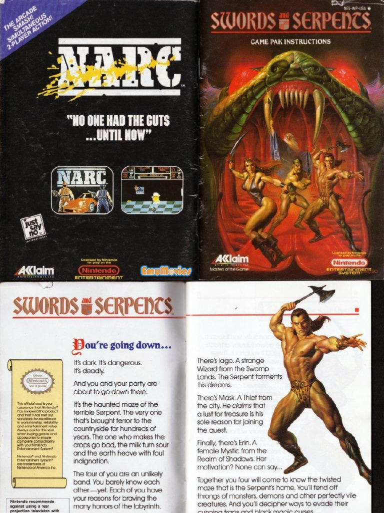Swords and Serpents Manual | PDF