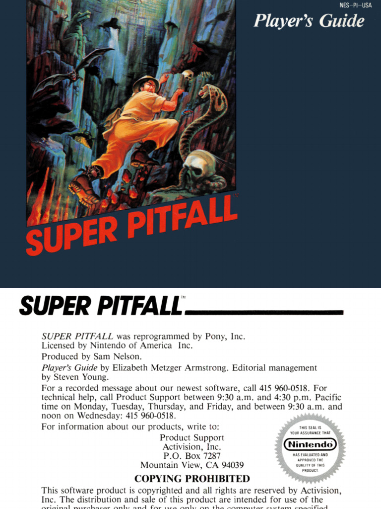 Super Pitfall - Manual | PDF Super Pitfall - Manual | PDF