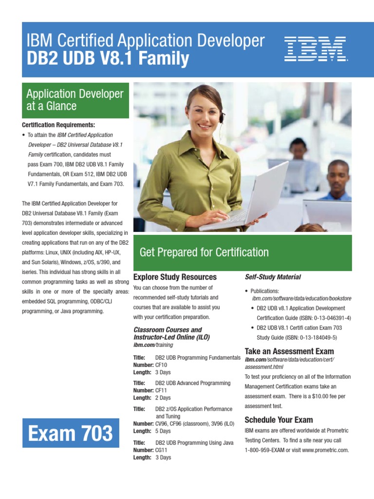 IBM DB2 App Dev Certfn | PDF | Ibm Db2 | Professional Certification