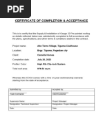 PRC Form 104 Certificate of Experience | PDF | Government Information ...