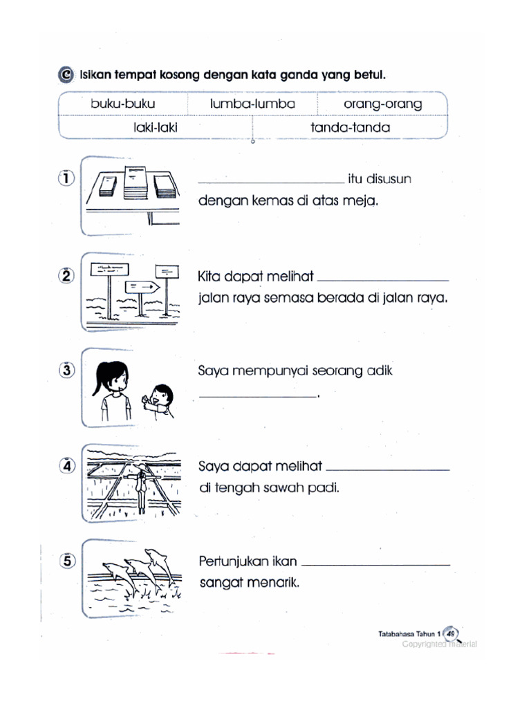 Latihan Kata Ganda Basic | PDF