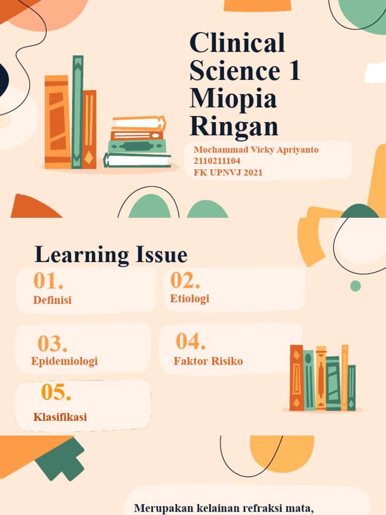 Case 1, CS 1 Miopia (Presentasi) | PDF
