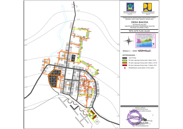 Peta Site Plan Jalan | PDF