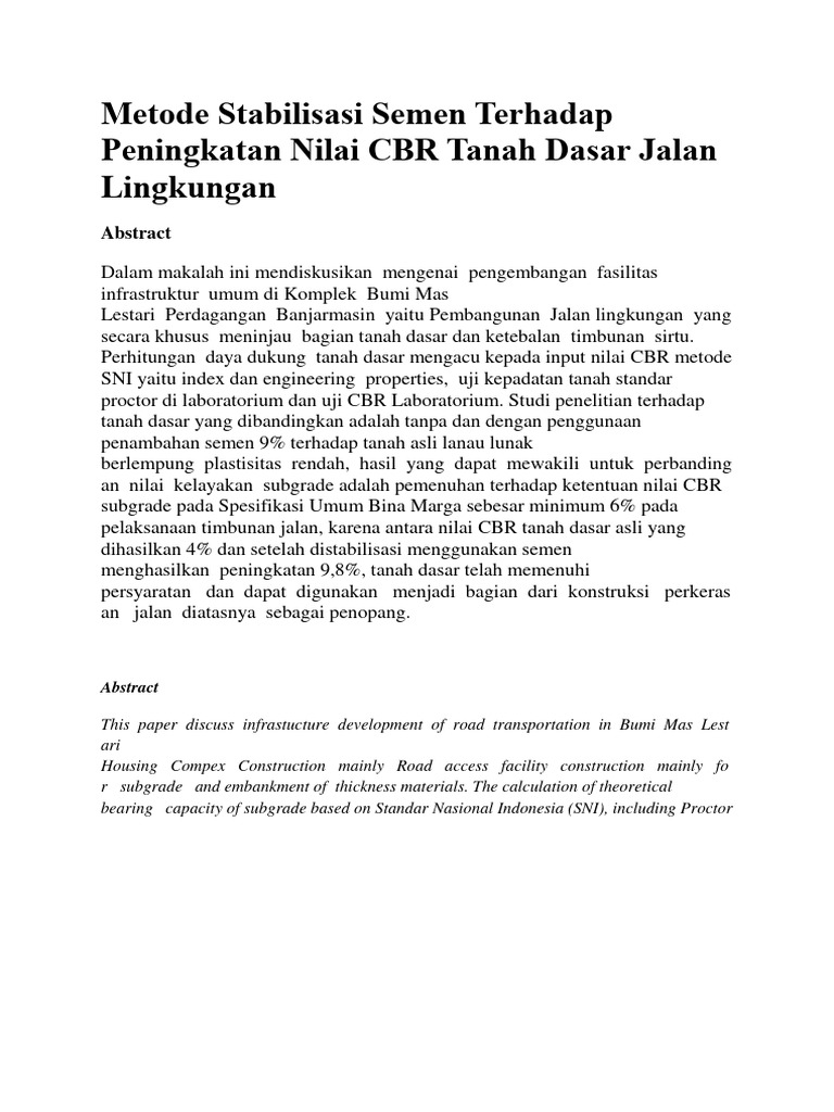 PDF Abstrak Metopen | PDF