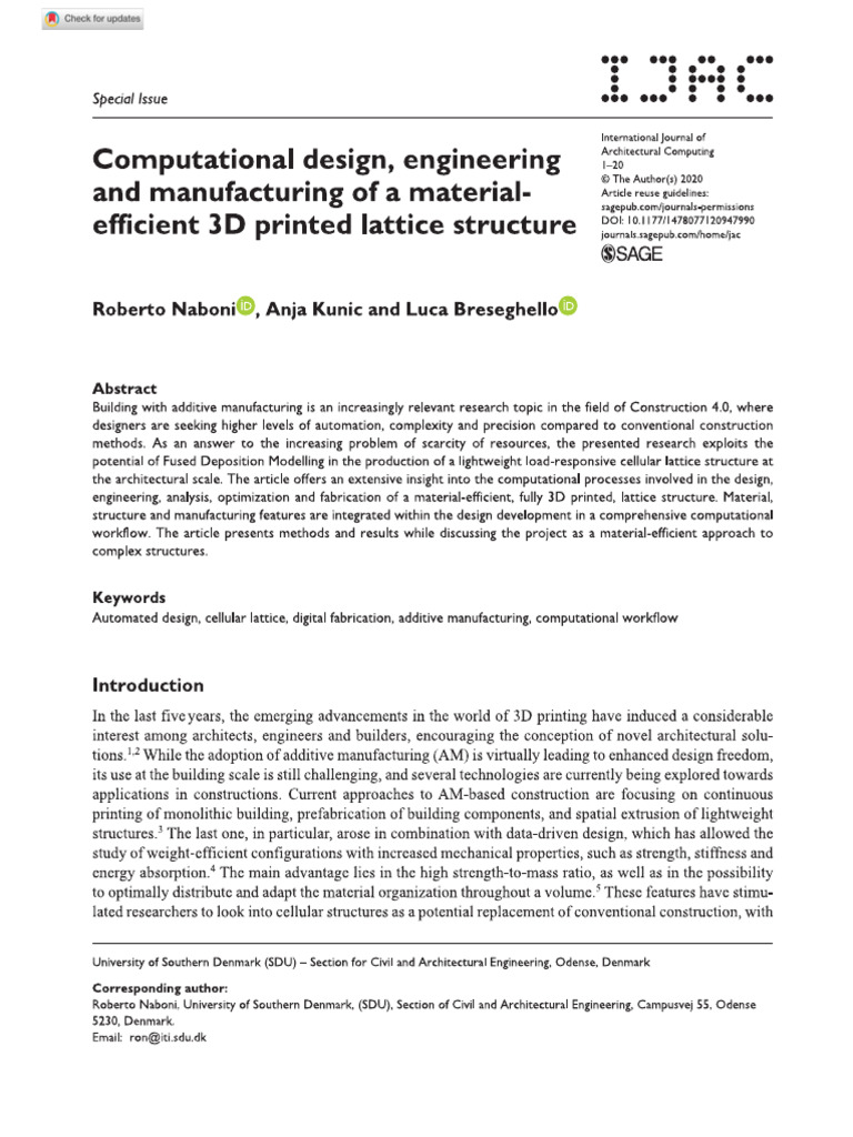 Computational Design, Engineering | PDF