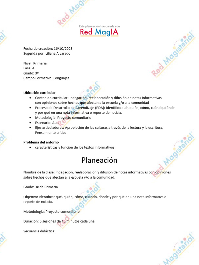 Red MAgIA - Identifica qué, quién, cómo, cuándo, dónde y por qué en una ...