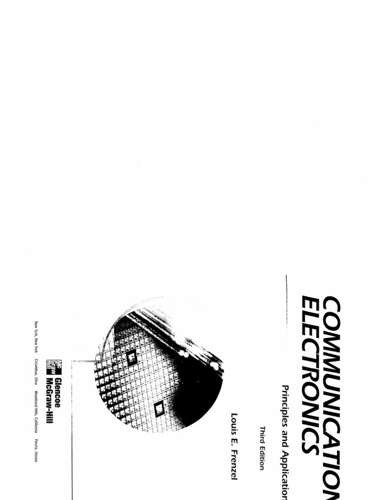 Book Communication Electronics 3rd Ed - Frenzel 2001 | PDF