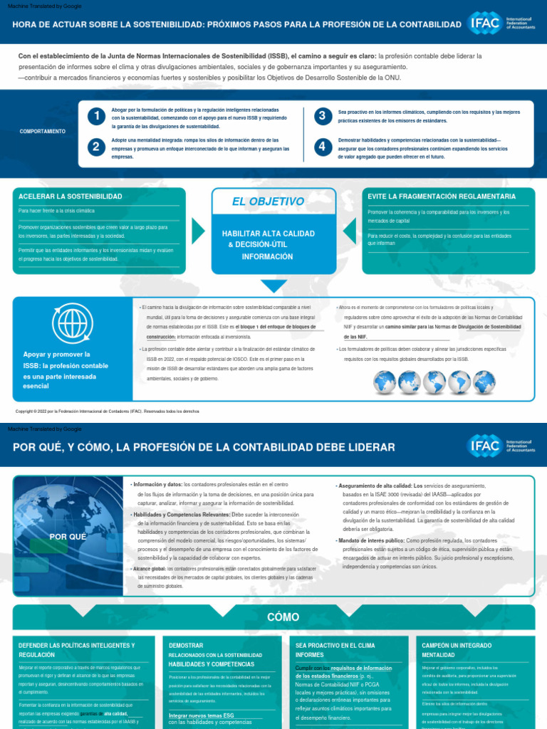 IFAC | PDF | Contador | Sustentabilidad