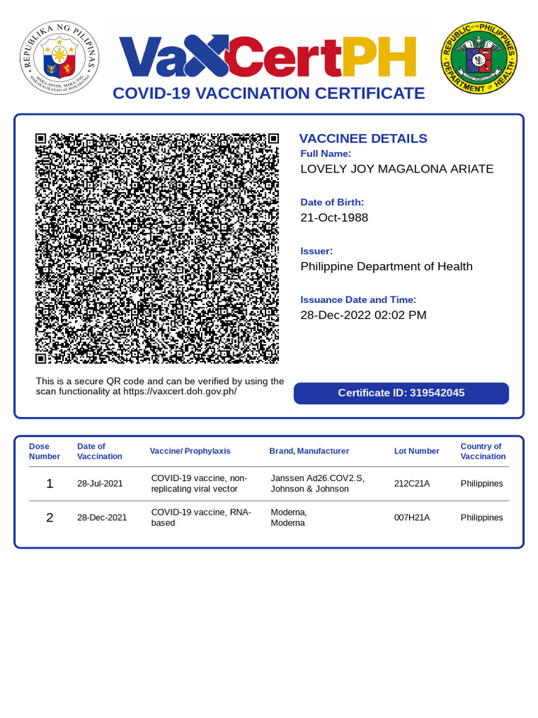 Vac Certification | PDF