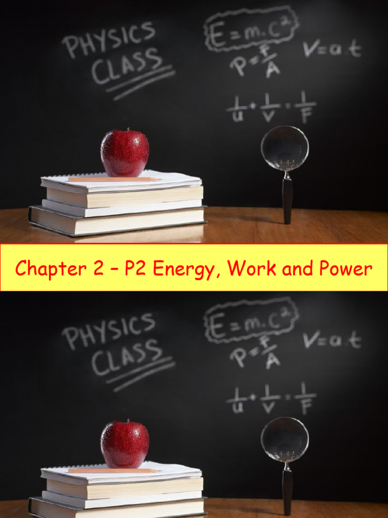 Chapter-2-P2.01 Energy Stores, Transfers and Conservation | PDF ...